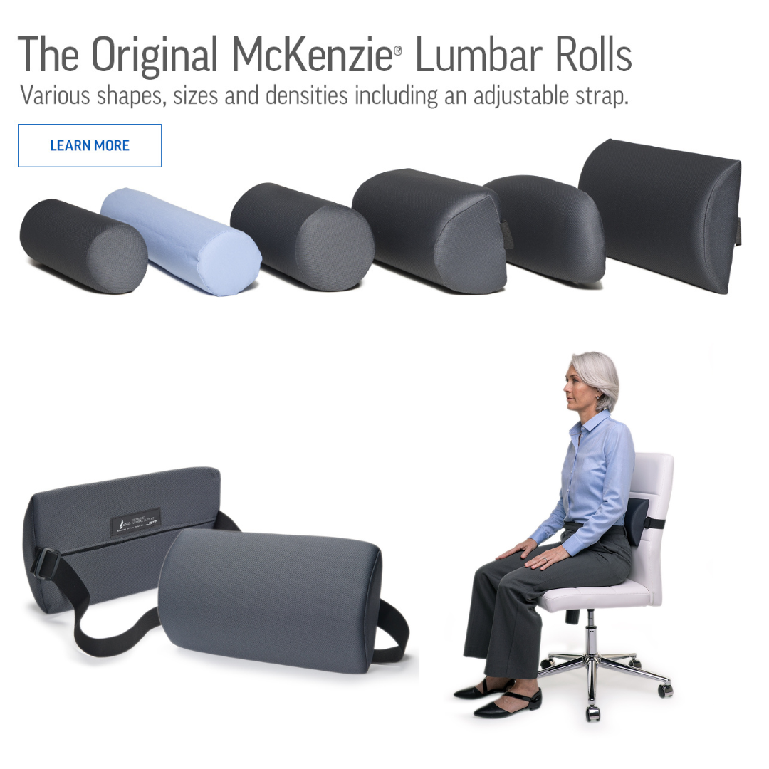 Original McKenzie Method® Lumbar Support Rolls - Therapy Cushions ...