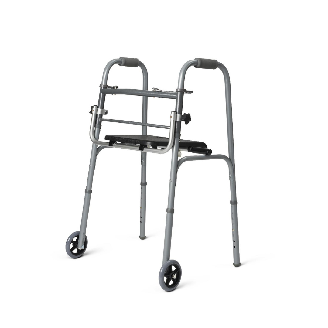Walkers with Wheels - Mobility Walkers with Optional Wheels
