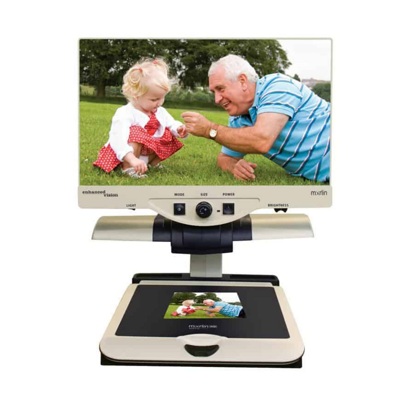Enhanced Vision Merlin Ultra Full HD Video Magnifier, In Stock – Senior.com