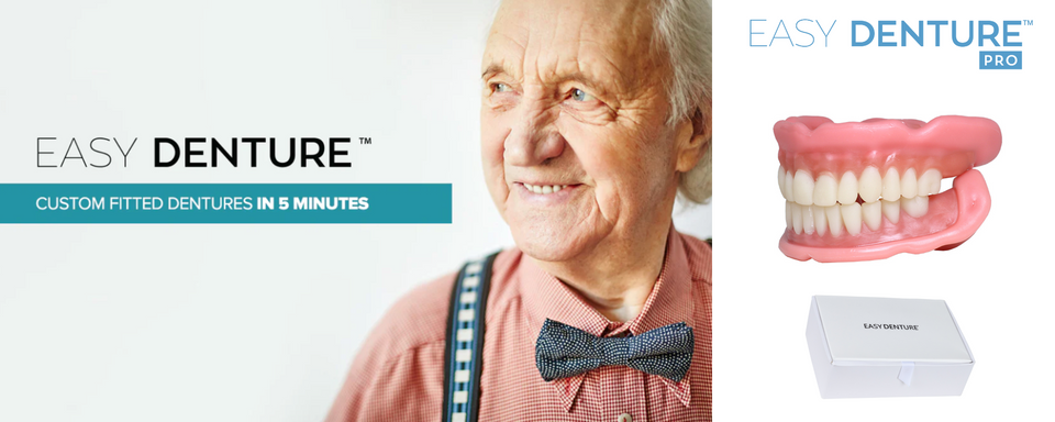 Easy Denture™ Pro Patient Self Fitting Upper & Lower 5 Minute Fitting