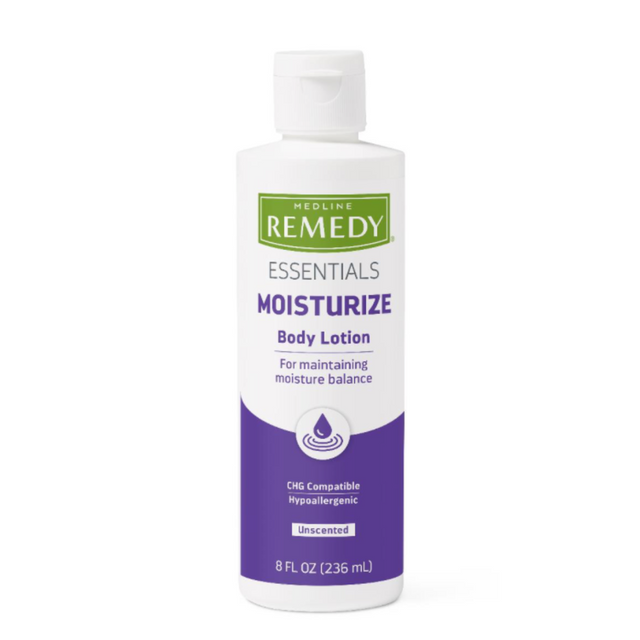 Medline Remedy Essentials Moisturizing Hypoallergenic Body Lotion