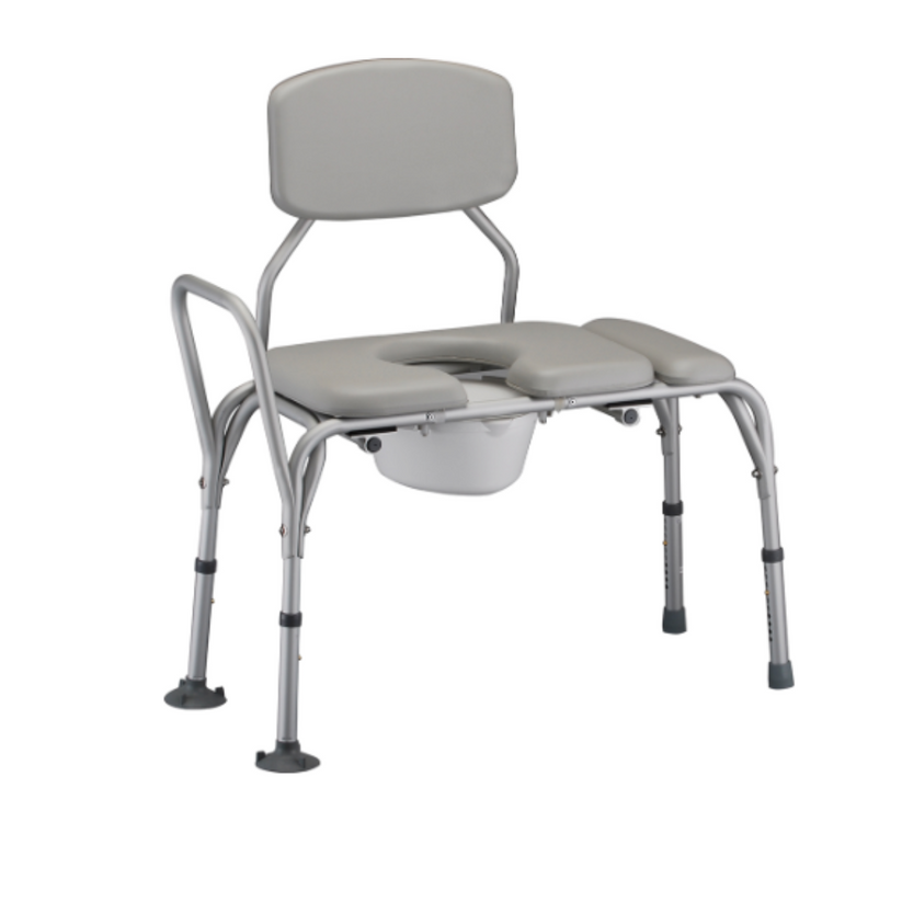Nova Medical Padded Transfer Bench/Commode, In Stock – Senior.com