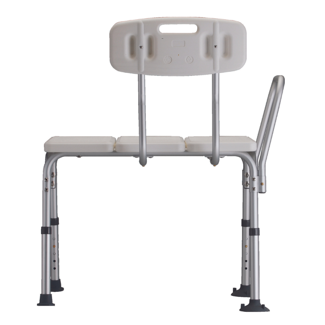 Nova Economy Transfer Bench, Detachable Backrest - In Stock – Senior.com