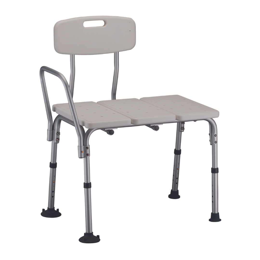 Nova Economy Transfer Bench, Detachable Backrest - In Stock – Senior.com