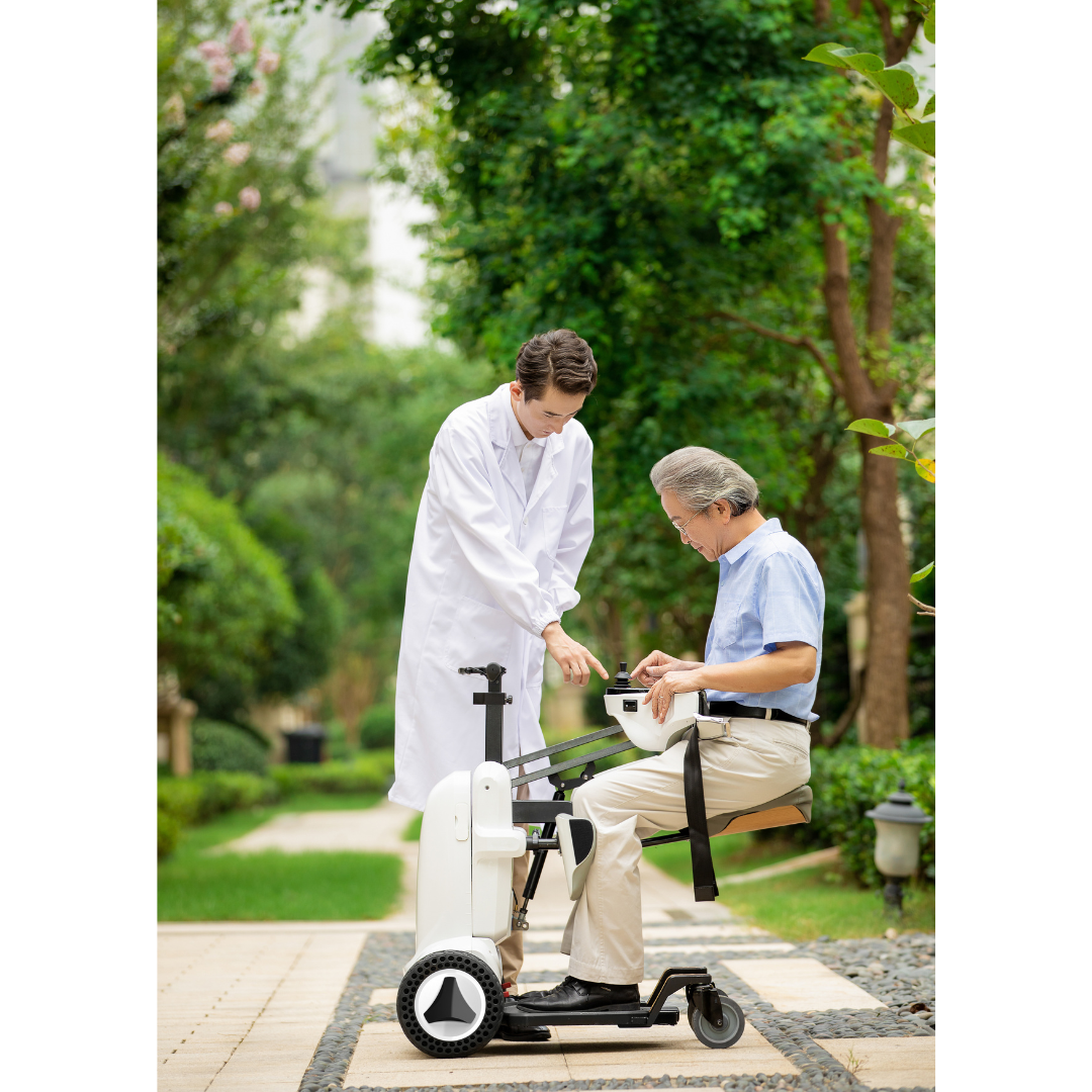 Robooter XZ-Droid Standing Wheelchair For Self Transport & Rehab