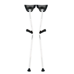 Mobilegs Ultra Ergonomic Underarm Crutches with Ultra Comfy Saddle ...