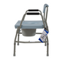 Dynarex Extra Wide Bariatric Drop Arm Bedside Commode - 1,000 lb Cap
