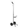 Nova Medical Rolling Oxygen Tank Carrier Cart with Tubing Hook