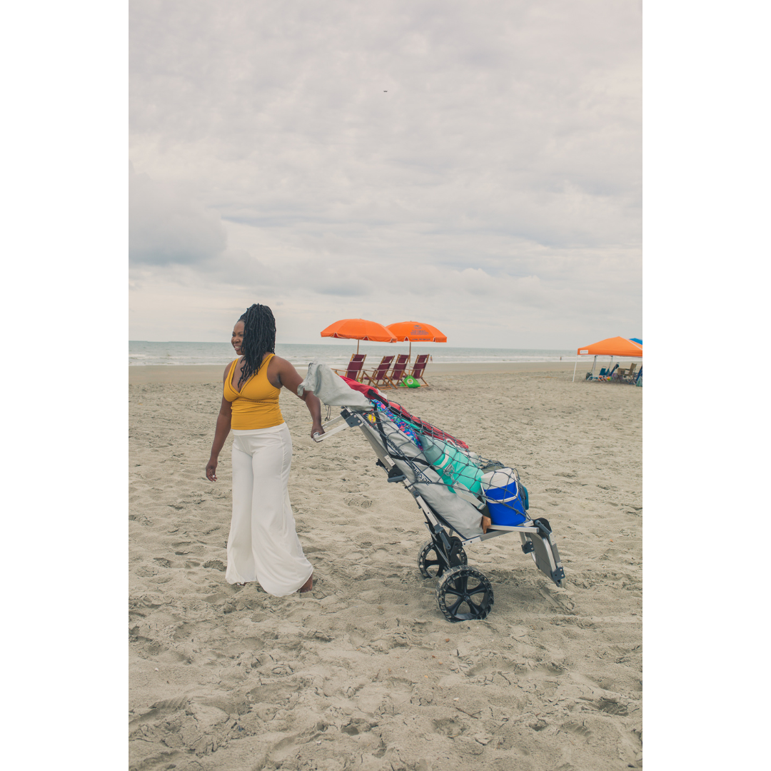 OME The Wanderr Outdoor 5-in-1 Transformer Beach Cart/Chair - 6 Colors