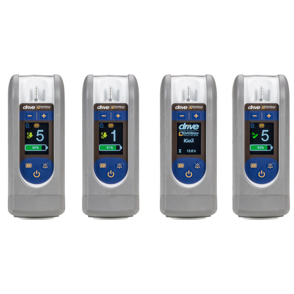 Drive Medical iGO2 Portable Oxygen Concentrator - FAA Approved