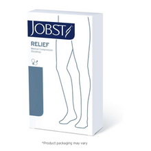 JOBST Relief Thigh High Open Toe Silicone Compression Stockings