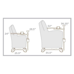 Signature Life Independence 360 Degree Swivel Tray Table