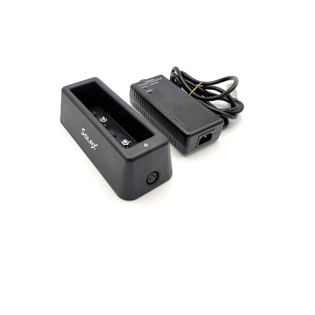 Solax Battery Docking Station with XLR Power Cable/Cord