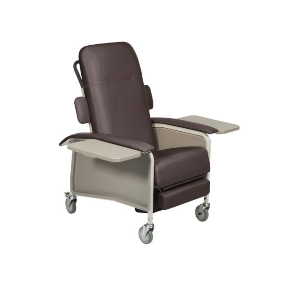 Drive Medical Clinical Care Geri Chair Recliners - 4 Positions & Tray