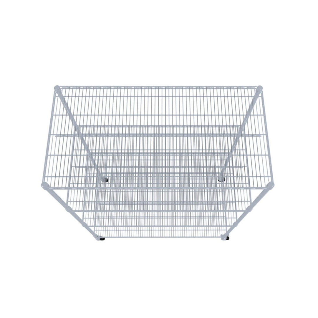 SafeRacks 5-Tier Wire Shelving Storage Racks on Wheels 18” x 48” x 72”