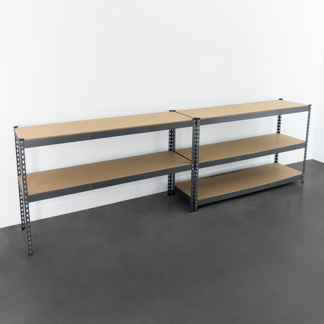 SafeRacks Modular Garage Shelving Racks - Free Standing - 3 Sizes
