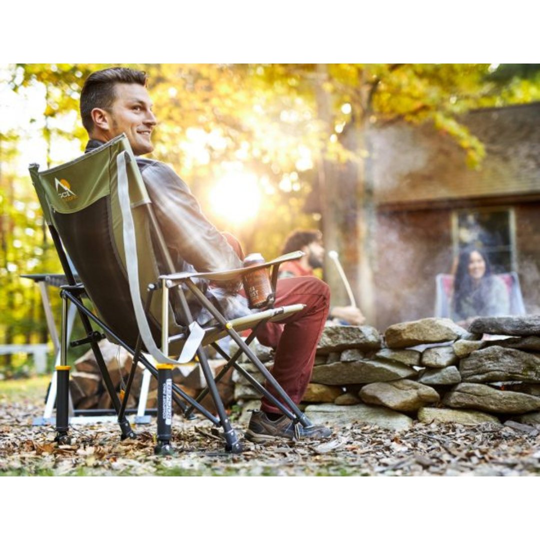 GCI Outdoor Express Director's Chair - Folds Down to Size of a Laptop