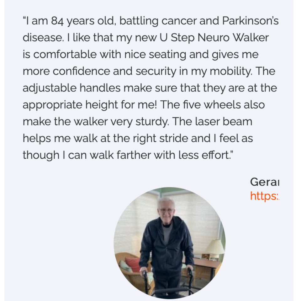 In-Step Mobility U-Step 2 Foldable Upright Walking Stabilizer 3 Sizes