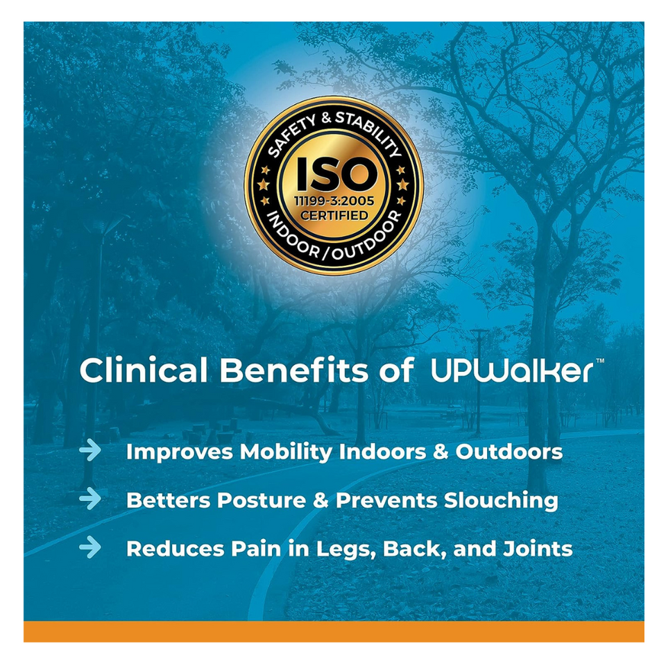 LifeWalker Mobility UPWalker - Innovative Upright Rolling Walkers