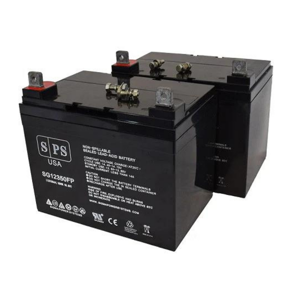 Golden Tech Batteries for Companion Scooter Models GC240/GC340/GC440