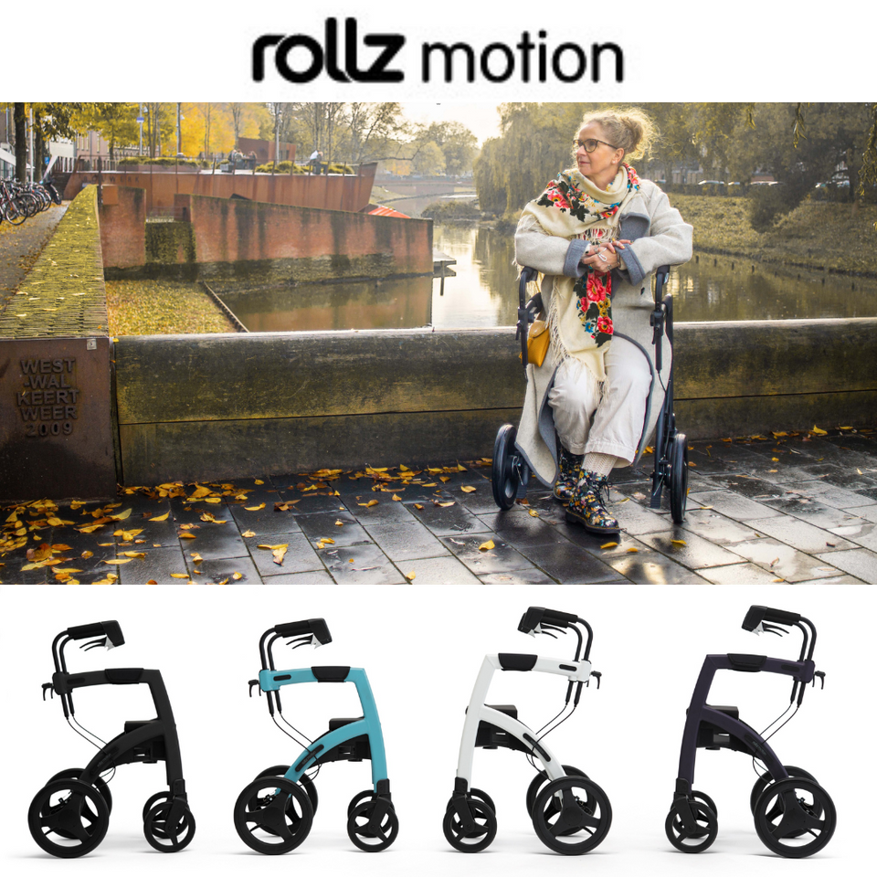 Rollz Rollator Walkers and All-in-One Transport