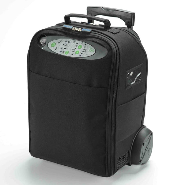 DeVilbiss iGo® Portable Oxygen Concentrator with Rolling Cart