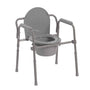 Drive Medical Steel Folding Bedside Commode 11148-1