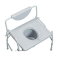 Drive Medical Bariatric Drop Arm Bedside Commode Chair - 1,000 lb Cap