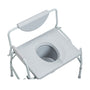 Drive Medical Bariatric Drop Arm Bedside Commode Chair - 1,000 lb Cap