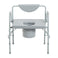 Drive Medical Bariatric Drop Arm Bedside Commode Chair - 1,000 lb Cap
