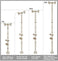 Signature Life Sure Stand Pole Extension - Adds 2 Feet of Extension