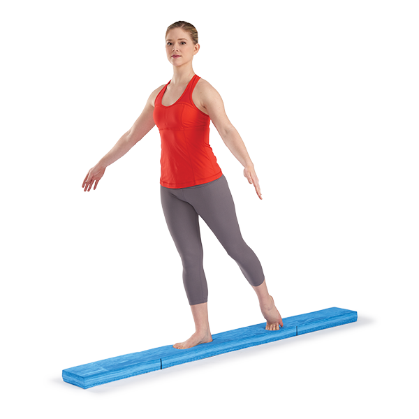 OPTP Folding Portable Foam Balance Beam