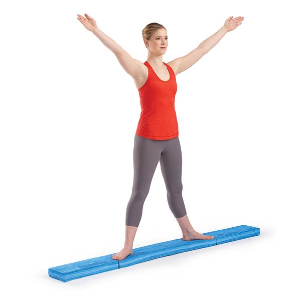 OPTP Folding Portable Foam Balance Beam