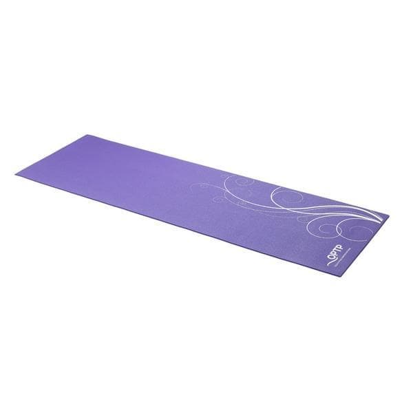 OPTP Tavel Yoga Mat with Non-Slip Surface - 72" L x 24" W x 1/4" thick ...