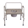DMI Extra-Wide Bariatric Bedside Commode - 500 Lb Weight Capacity