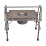 DMI Extra-Wide Bariatric Bedside Commode - 500 Lb Weight Capacity