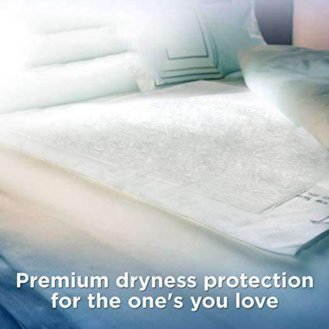 Attends Supersorb Advanced Premium Underpads with Dry-Lock Technology