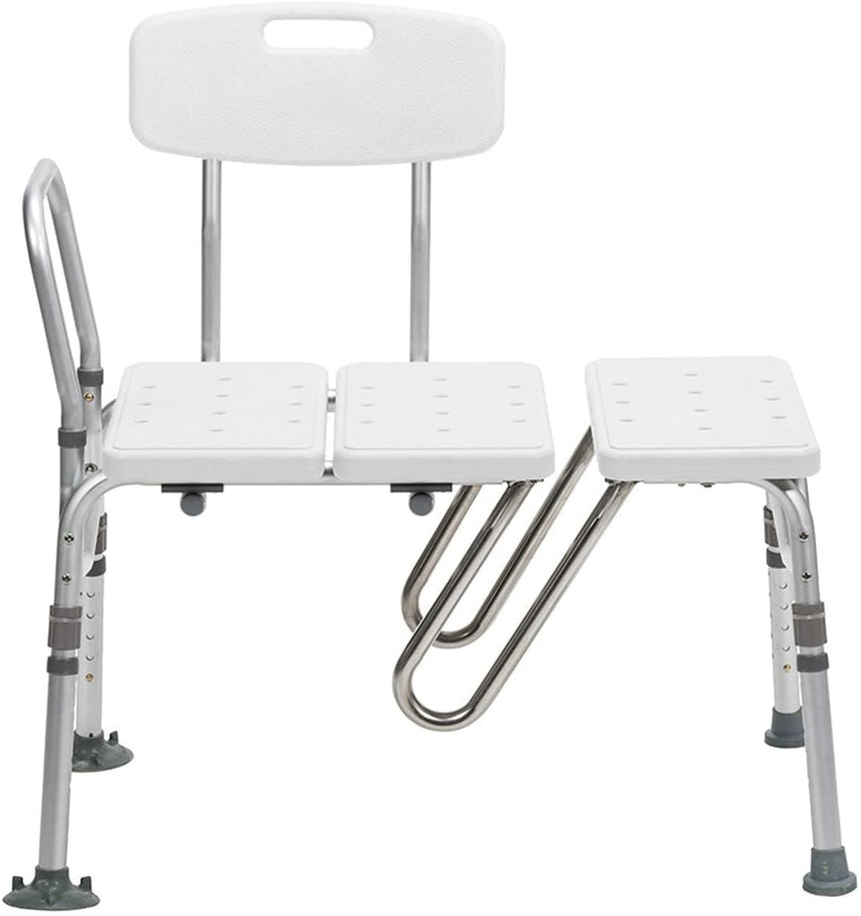 Drive Medical Splash Defense Bathtub Transfer Bench with Curtain Guard