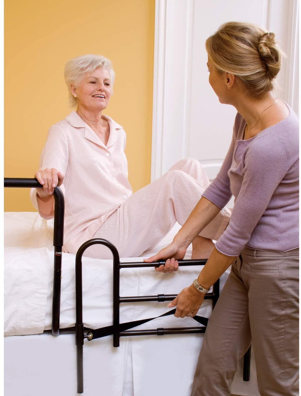Carex Easy-Up Bed Safety Rails - Combination Fall Prevention Rails