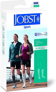JOBST Sport Knee High Unisex Compression Socks - 20-30 mmHg - 5 Colors