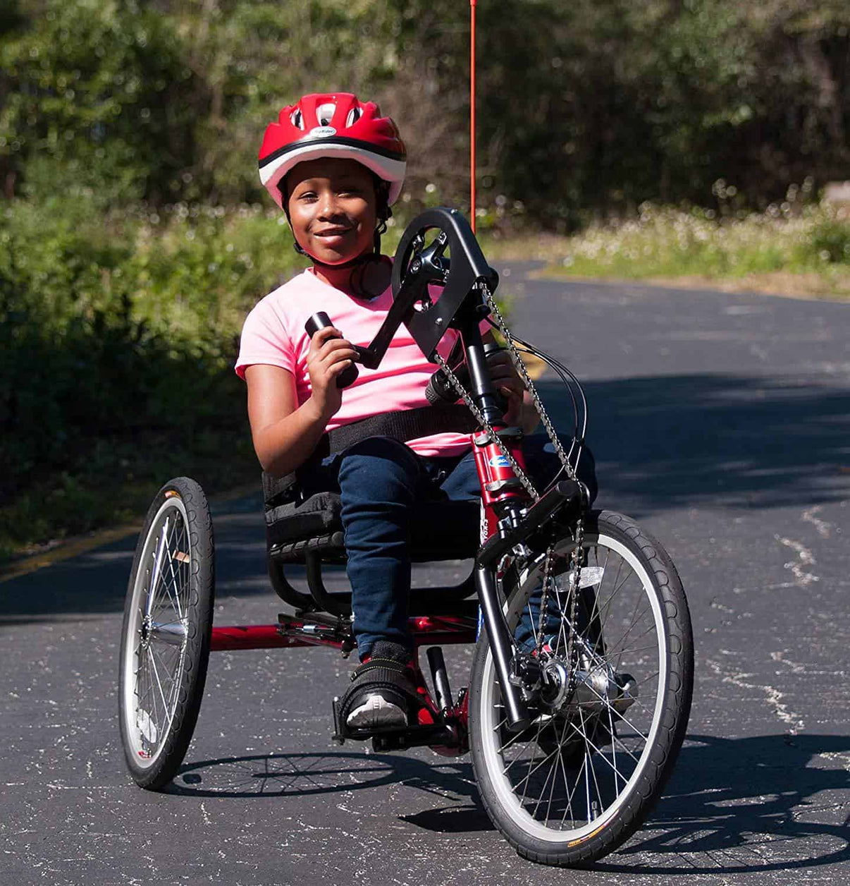 Invacare Top End Little Excelerator 2 Stock Hand Cycle Candy Apple Red ...