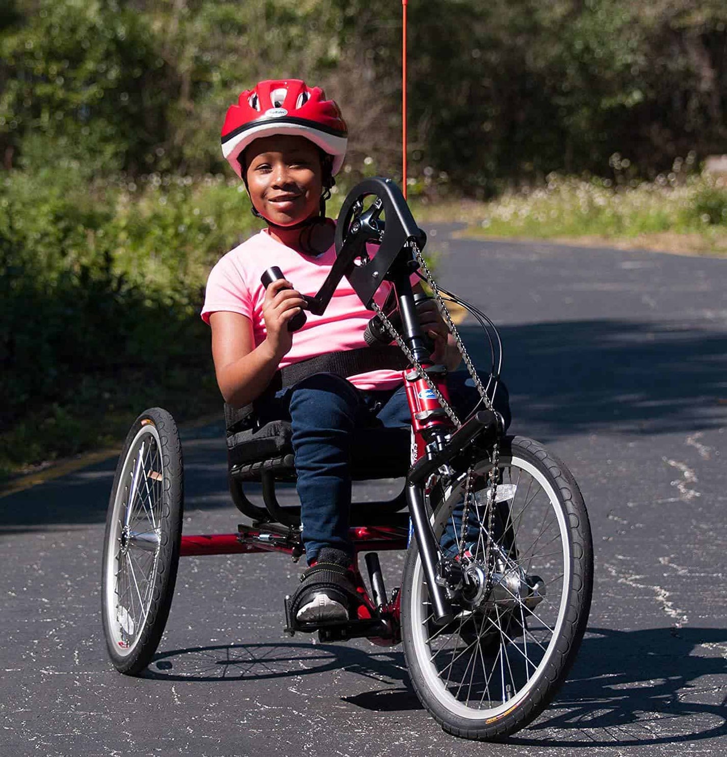 Invacare Top End Little Excelerator 2 Stock Hand Cycle Candy Apple Red ...