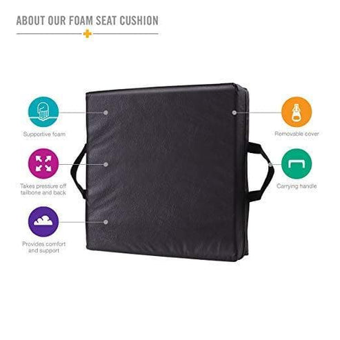 DMI Deluxe Seat Lift Seat Riser Car Cushion Pillow with Handles ...