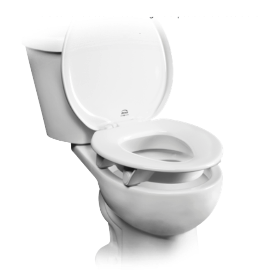 Bemis Clean Shield Elevated Toilet Seat - The Most Secure Fit