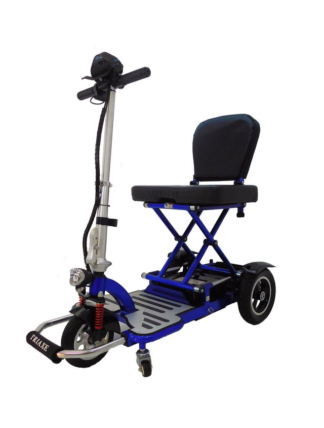 Triaxe Cruze Folding Portable Mobility Scooter - Folds Flat - 18 Miles