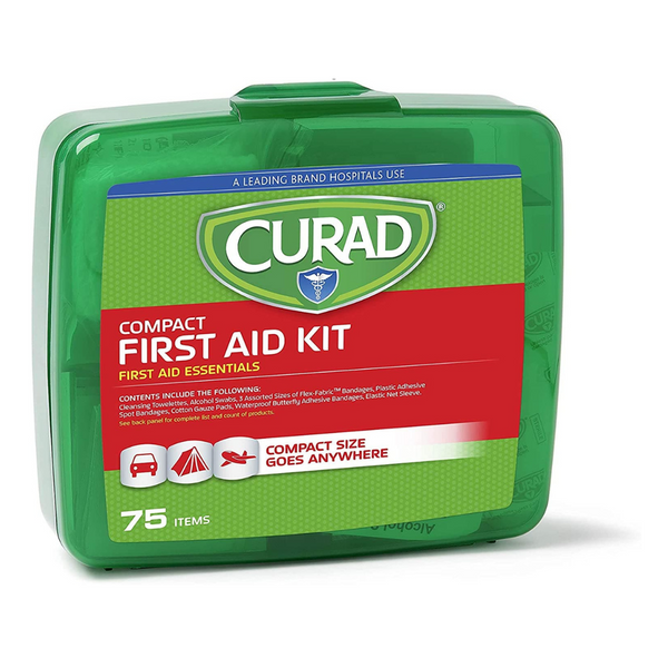 Medline Curad Compact First Aid Kit - 75 Items – Senior.com