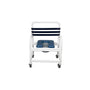 Mor-Medical XL Heavy Duty Deluxe PVC Shower Commode Chair - 610 lb Cap