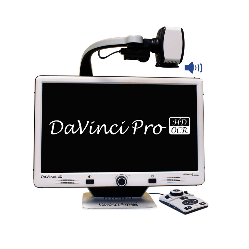 DaVinci Pro All-in-One HD Video Magnifier, 24" Screen, In Stock ...