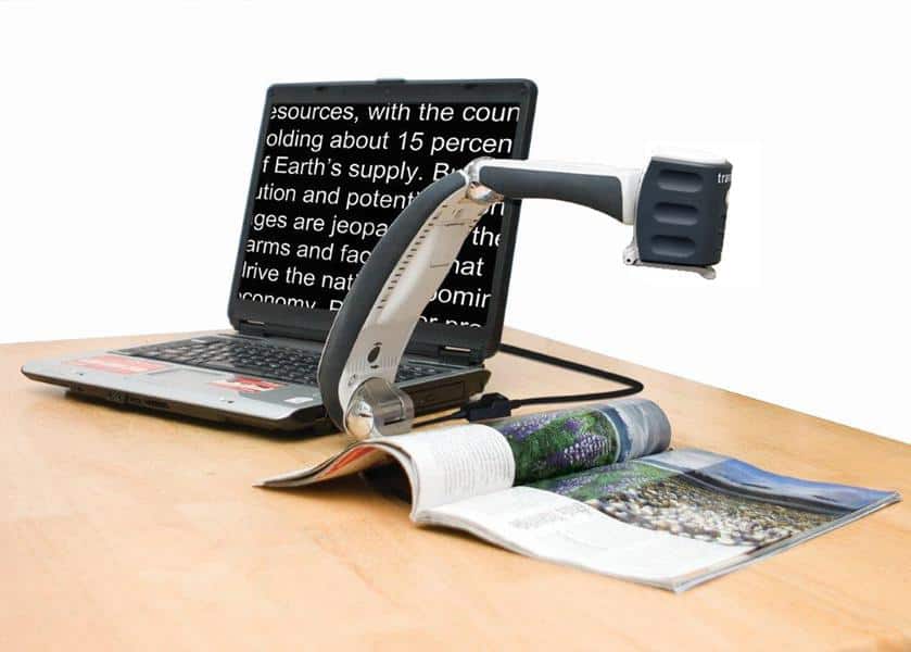 Enhanced Vision Transformer HD Video Magnifier, In Stock – Senior.com