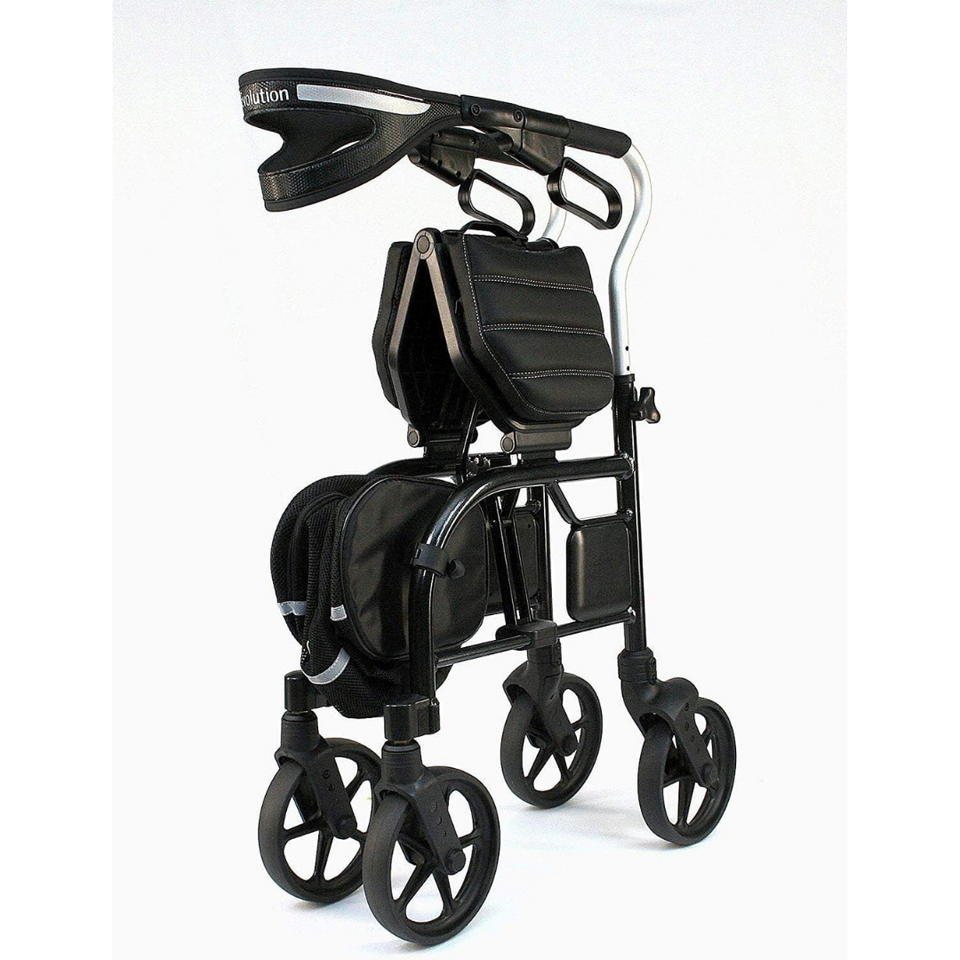 Evolution Trillium Lightweight Walker that Folds - 8" Wheels